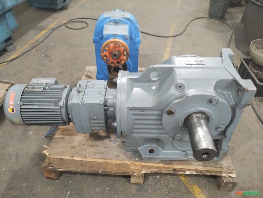 Motoredutor Sew-Eurodrive K107 R77 Dx112m4 - 4 kw - 6,9 Rpm em 722373