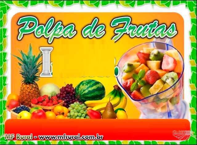 Polpa de Frutas Direto da Fabrica Maracuja, Caja E Outras em 130492