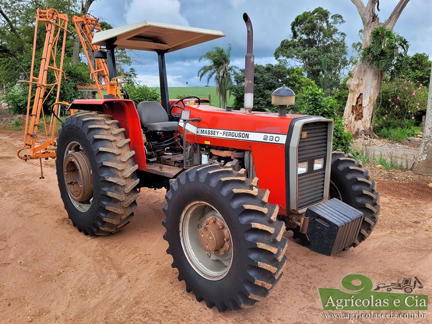 Trator Massey Ferguson 290 4X4 Ano 93 em Rio das Pedras SP à 658599