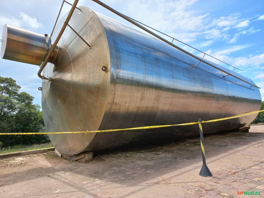 Silo Inox Isotérmico Para Leite E Soro 100 Mil Litros em 670785