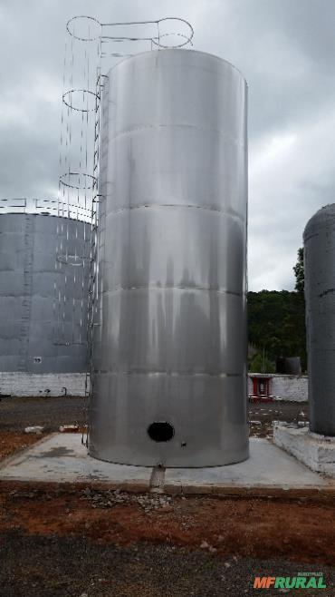 Tanque Aço Inox Cap. 60.000 Lts em Flores da Cunha RS à venda. 619355
