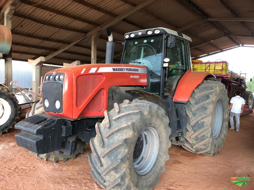 Trator Massey Ferguson 8480 4x4 ano 07 em Lucas do Rio Verde MT