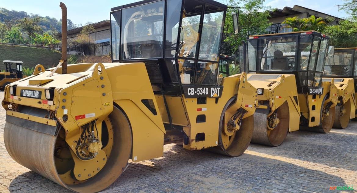 Rolo Compactador Caterpillar, Modelo Cb534d, Ano 2010, Único 438524