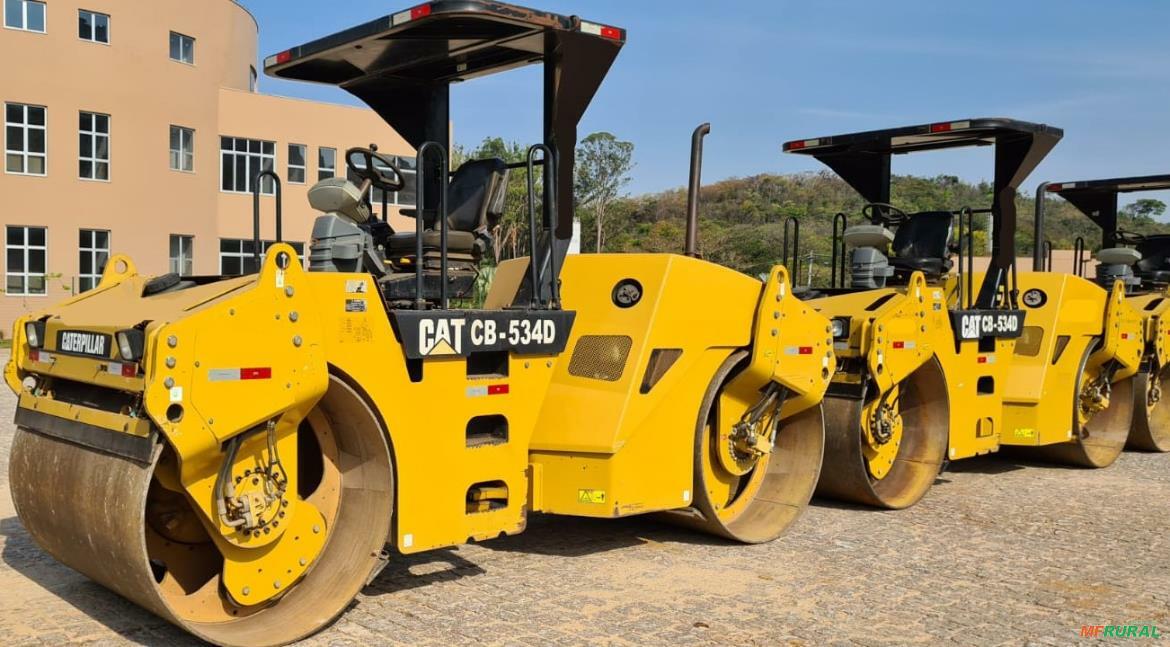 Rolo Compactador Caterpillar, Modelo Cb534d, Ano 2010, Único 438525