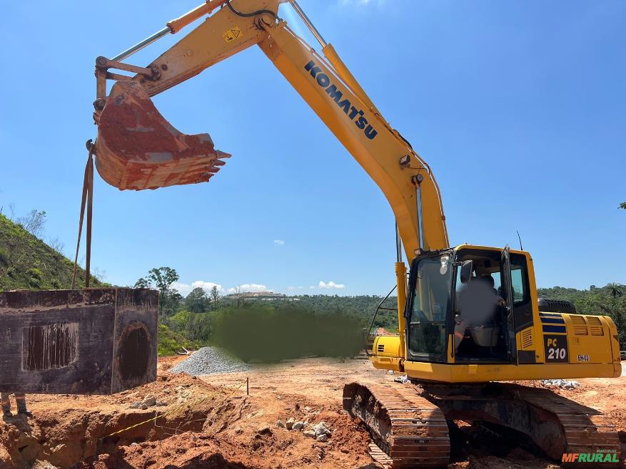 Escavadeira Komatsu, Modelo Pc210-10Mo, Ano 2020, Único Dono, nf 646166