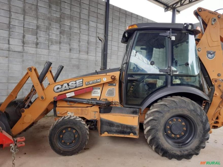 Retroescavadeira Case 580N 4X4 Ano 2015, Cabine Fechada Com ar 672950