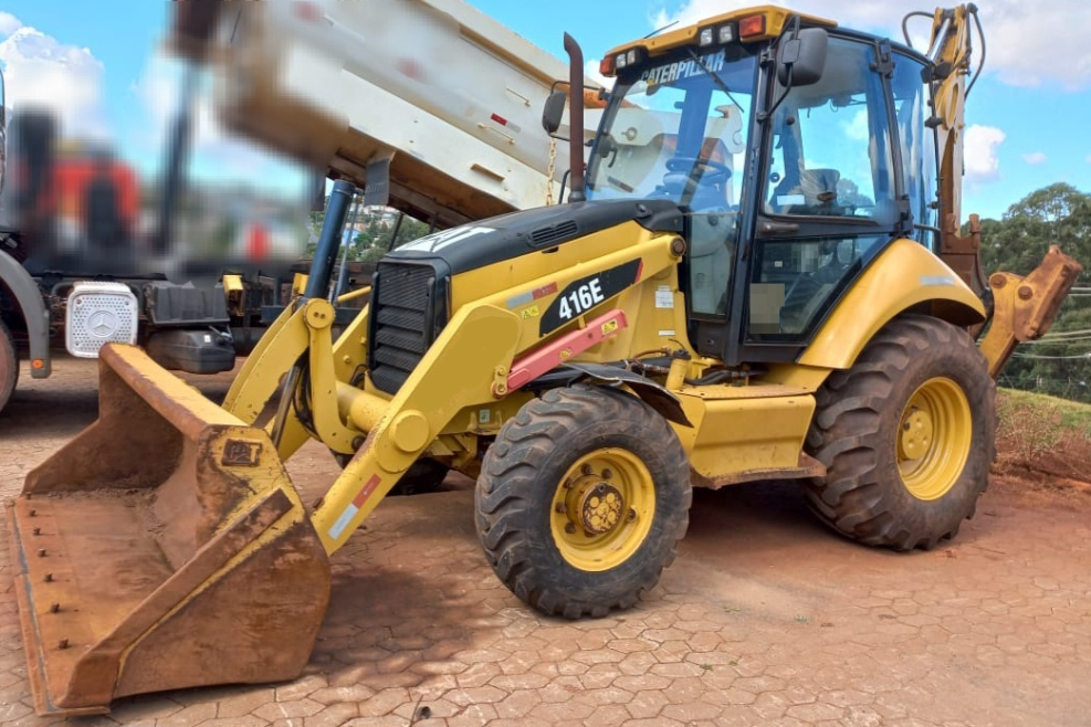 Retroescavadeira Caterpillar, Modelo 416E 4X4, Ano 2015, Único 675781