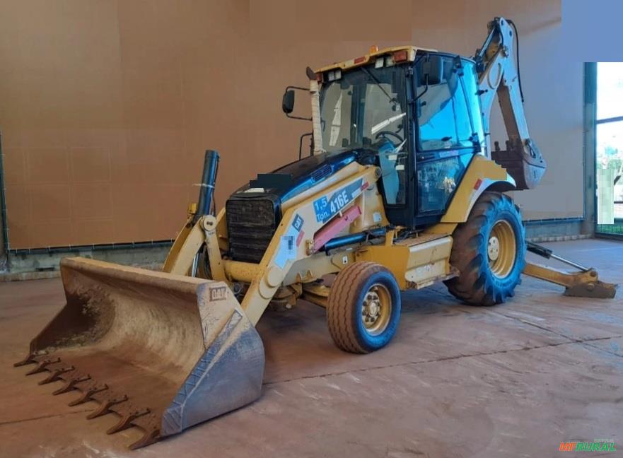 Retroescavadeira Caterpillar, Modelo 416E 4X2, Ano 2010, Único 697162