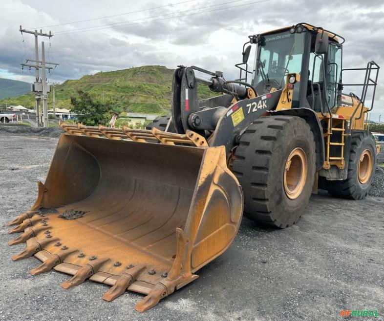 Pá Carregadeira John Deere, Modelo 724K, Ano 2018, Único Dono, 796584