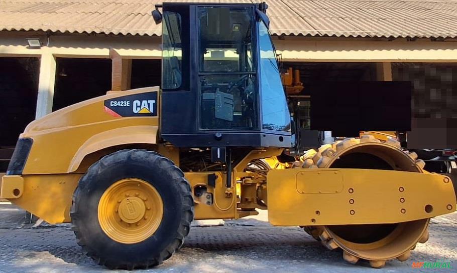 Rolo Compactador Caterpillar, Modelo Cs423e, Ano 2011, Liso Com 800807