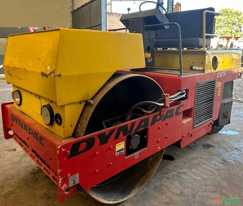 Rolo Compactador Dynapac, Modelo Cg14 Chapa/Pneu, Ano 1990, 805082