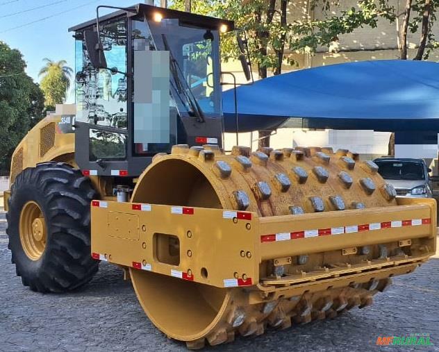 Rolo Compactador Caterpillar, Modelo Cs54b, Ano 2014, Único 820289