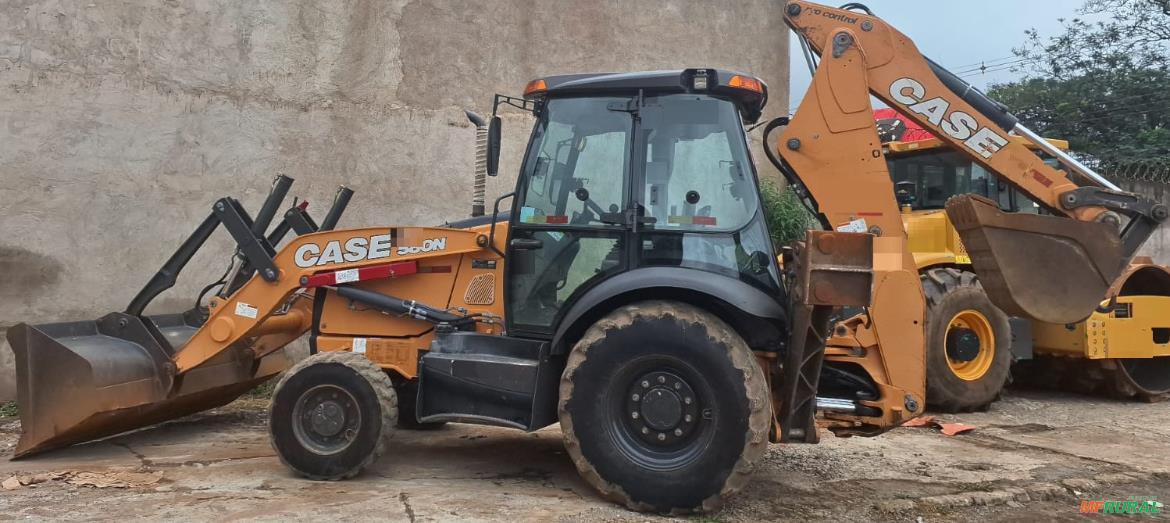 Retroescavadeira Case, Modelo 580N 4X4, Ano 2021, Único Dono, nf 834256