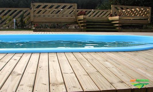 Deck de Pinus Tratado em Grão Pará SC à venda. Compre direto 300365