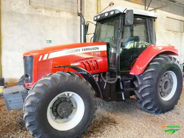 Trator Massey Ferguson 7180 4X4 Ano 10 em Monte Alto SP à venda. 319205