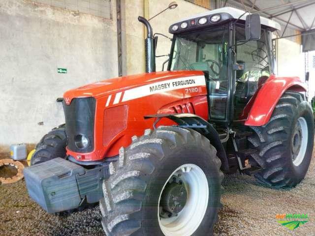 Trator Massey Ferguson 7180 4X4 Ano 10 em Monte Alto SP à venda. 319205