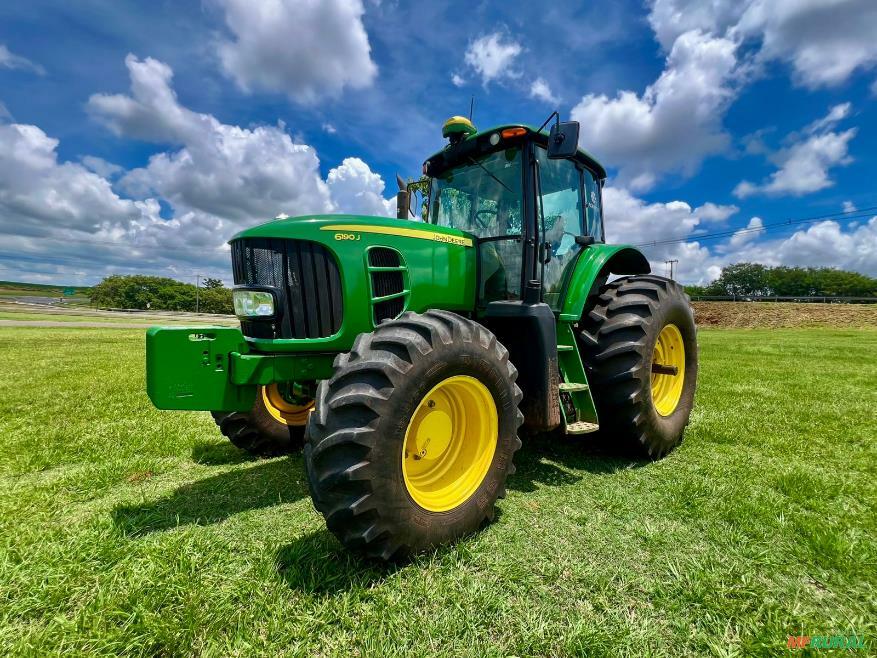 Trator John Deere 6190J 4X4 Ano 2021 Completo Com Piloto 849743