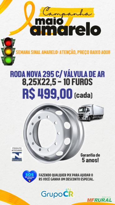 Roda 10 Furos | Preço Venda Compra - MF Rural