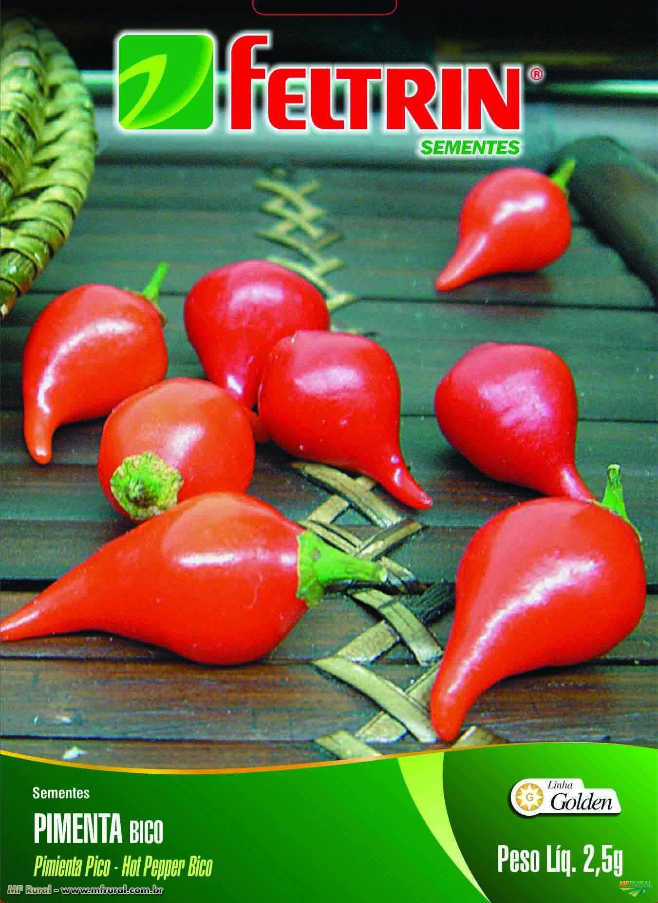 Sementes de Pimenta Bico (Biquinho) - Feltrin Linha Golden em 229698