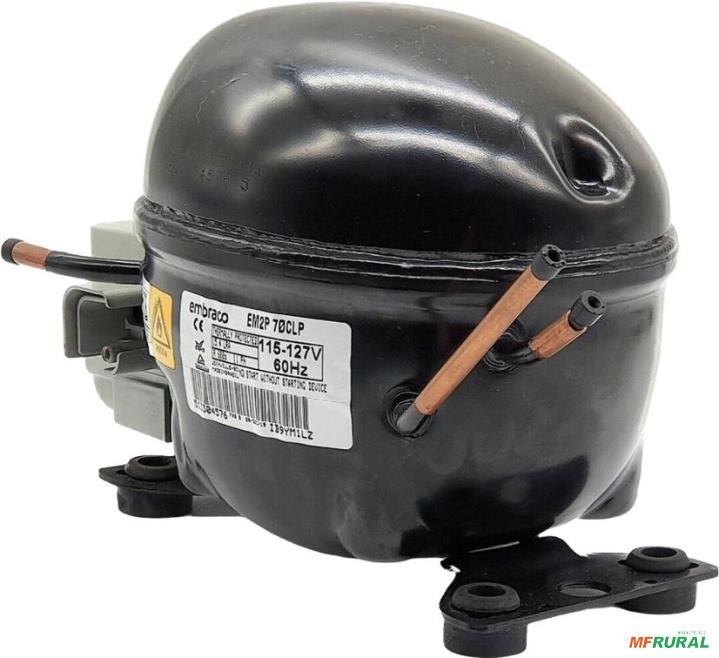 Motor Compressor Embraco Em2p70clp R600a 1/5 127V ou 220V C7493 698562