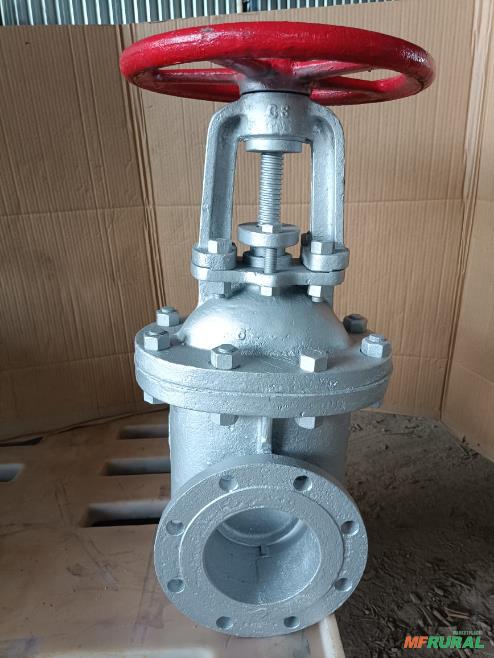 Válvula Gaveta 6" 150 Lbs Marca Br em Santo Antônio de Posse SP 660271