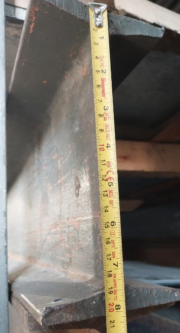 Viga I de Aço Carbono Astm A-36 8” X 1ª Alma X 6Mts (Padrão 705429
