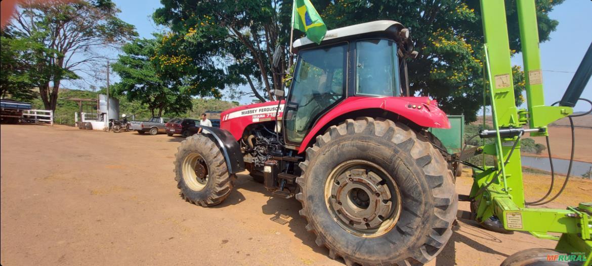 Trator Massey Ferguson 7180 4X4 Ano 09 em São Vicente de Minas 670901