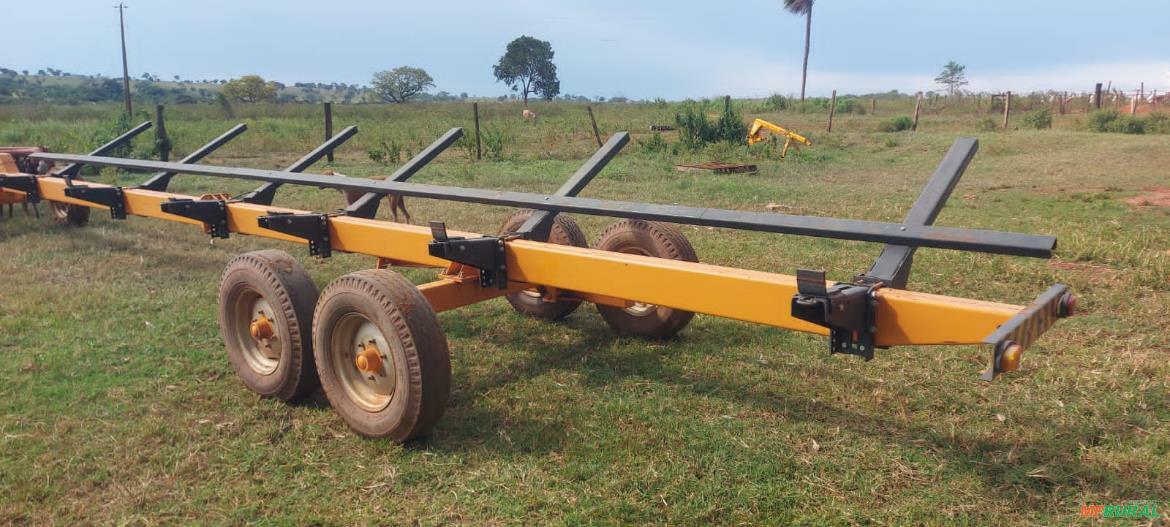 Carreta Para Transporte de Plataforma de Soja 30 Pés Acton Ano 863650