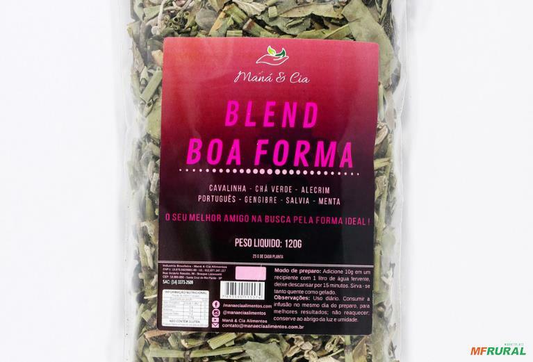 Chá Seca Barriga Blend Boa Forma Kit Com 10 Unidades em Santa 843246