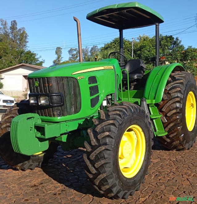 Trator John Deere 6110 J Ano 2014 em Paulo Bento RS à venda. 844348