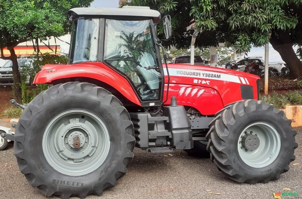 Trator Massey Ferguson 7415 Ano 2014 em Ibitinga SP à venda. 855178