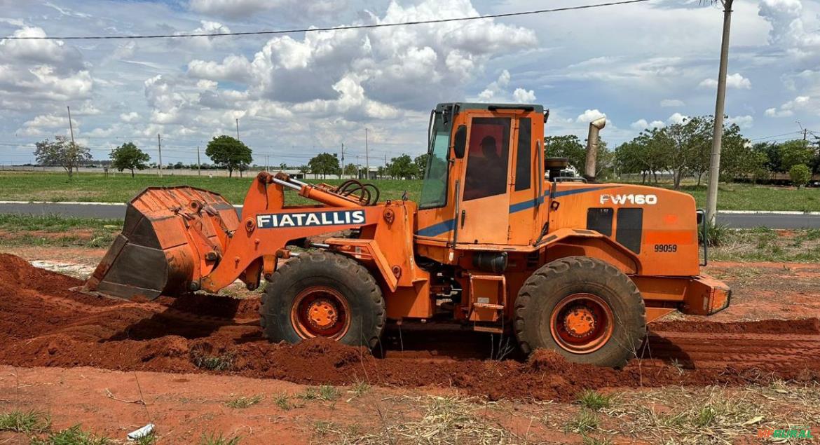Pá Carregadeira Fiatallis Fw160 Ano 2002 Com 10.900 Horas em 835175