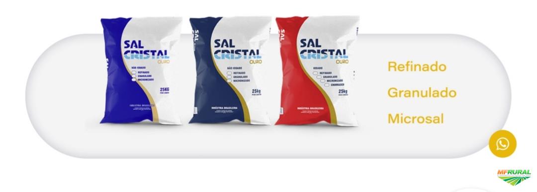 Sal Refinado em Mossoró RN | Preço Venda Compra - MF Rural