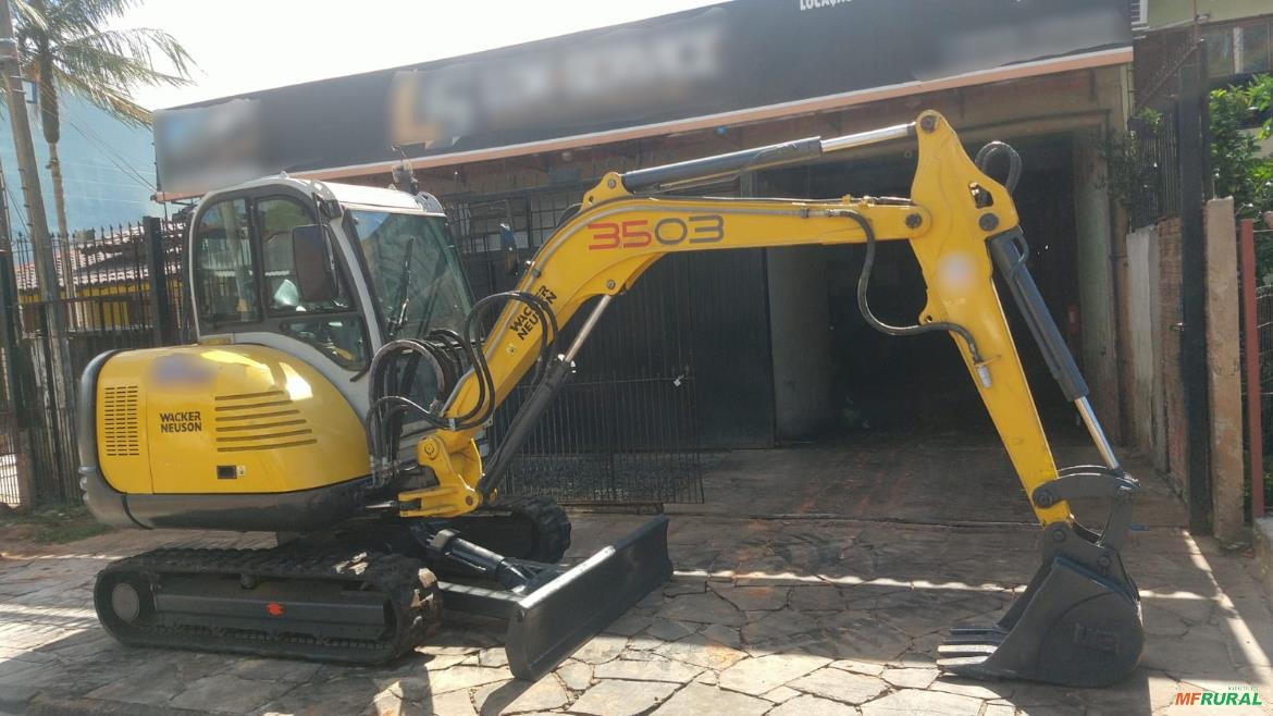Mini-Escavadeira Wacker Neuson 3503 2013 em Canoas RS à venda. 638515
