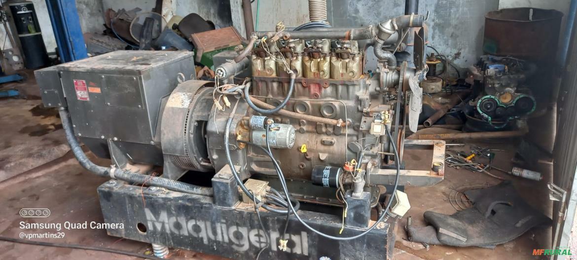 Gerador de Energia 55/50 Kva/ Ano 1998/ 1.222 Hrs/ Painel de 640771