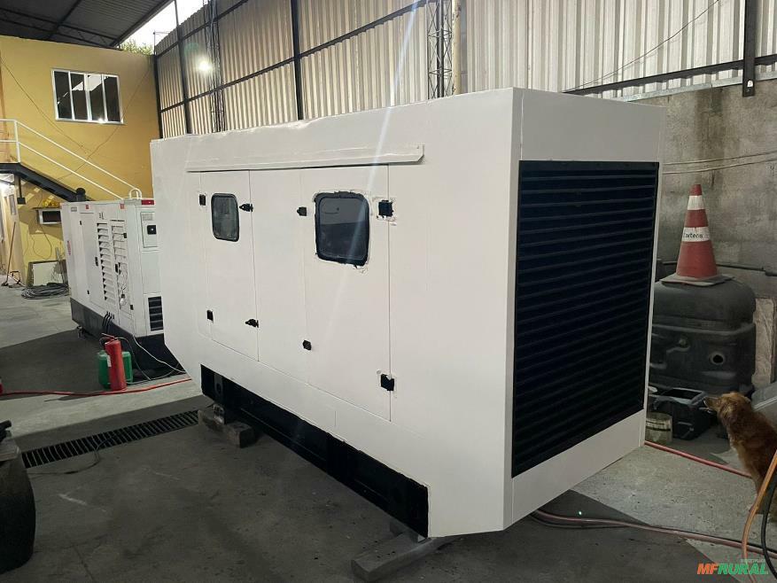 Gerador de Energia 180 Kva 150 Kva Maquigeral Motor Mwm X10 859501