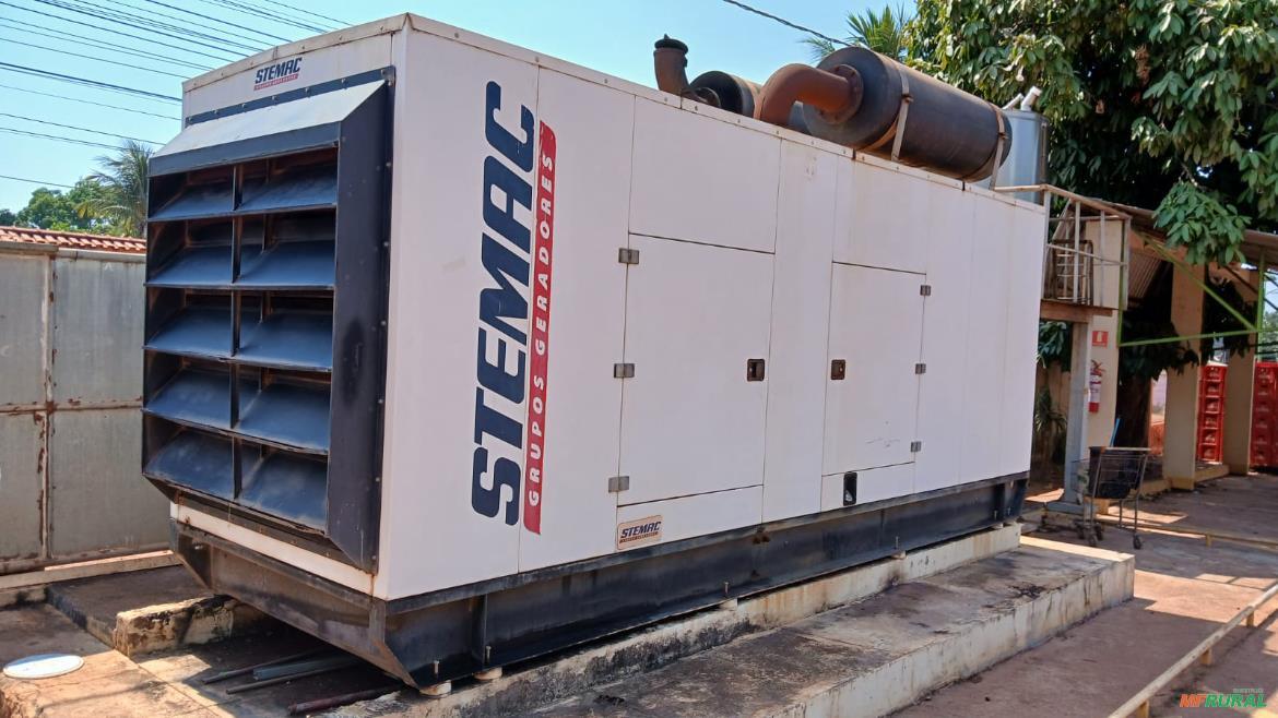 Gerador de Energia 700 Kva Stemac Ano 2012 Carenado + Scania 859540