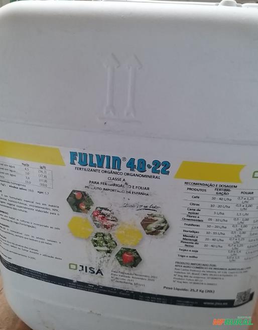Acido Fulvin | Preço Venda Compra - MF Rural