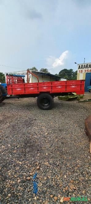 Carreta Ageícola 2 Rodas Medindo 4,00 X 2,10 X 45, Medidas da 786306