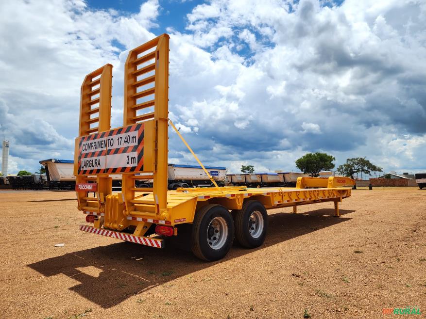 Prancha Facchini 2 Eixos Ano 23/24 12,5M X 3,2M Com Cocho em 759037