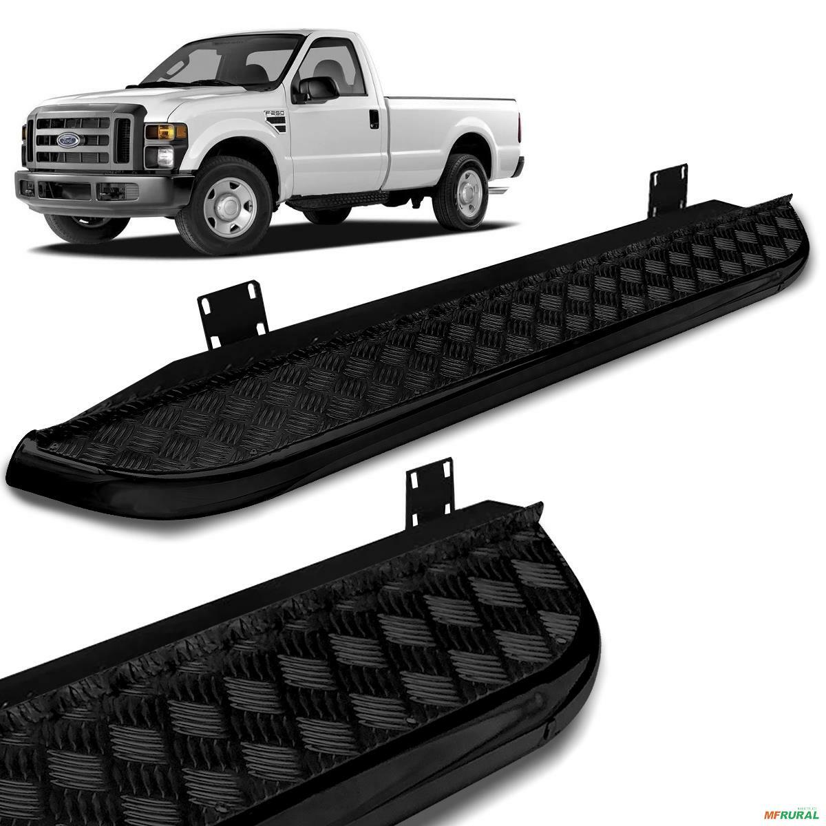 Estribo Lateral F250 F350 cs 1998 A 2011 Aluminio Tubolar Chapa 593748