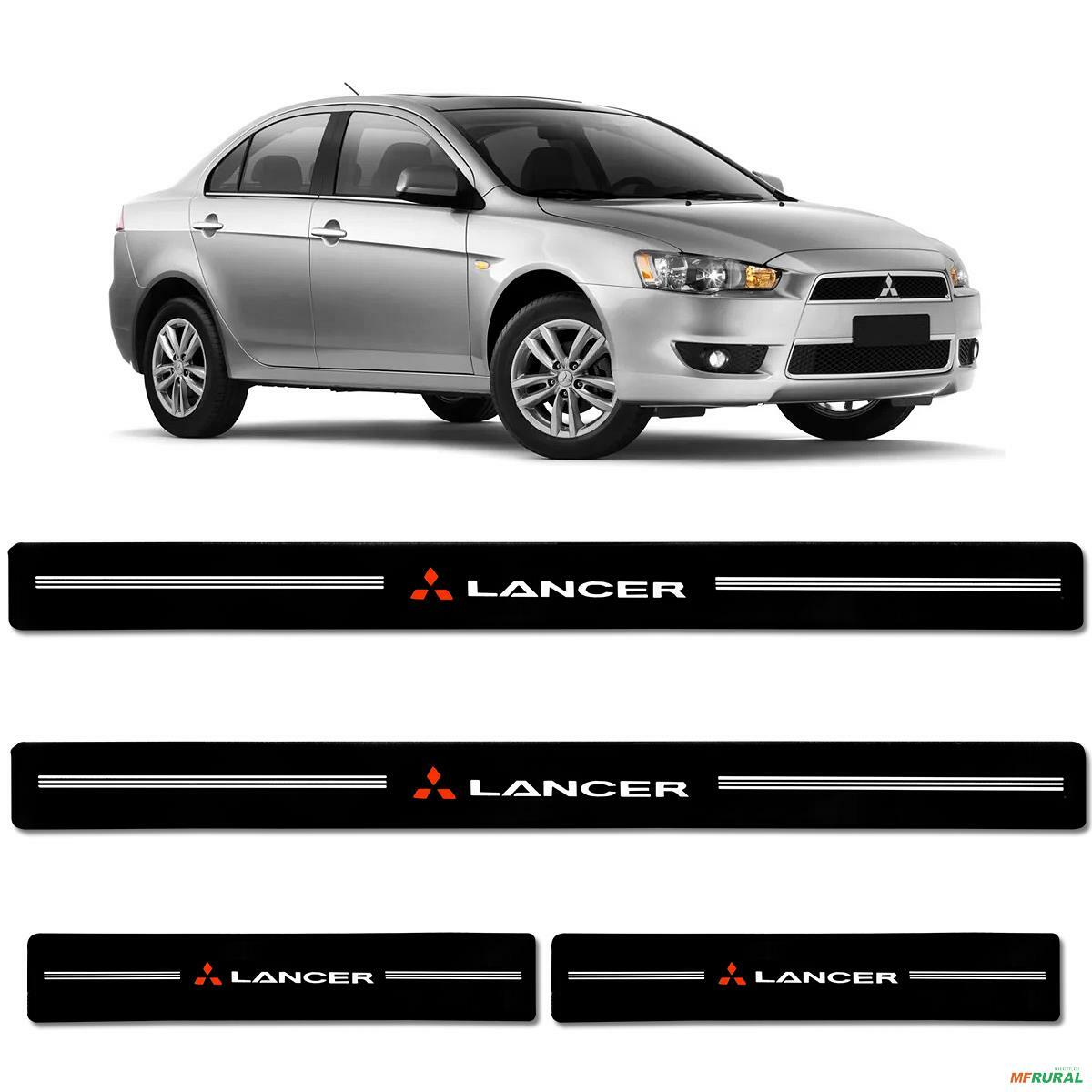 Jogo de Soleira Resinada Lancer 2008 A 2019 Preto em Penápolis 594024