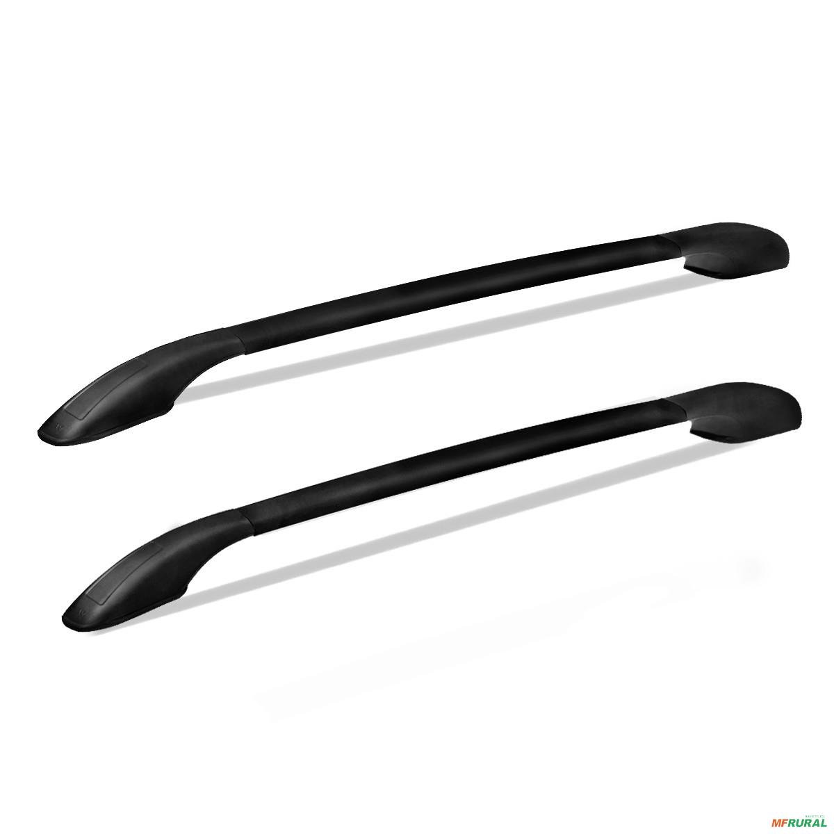 Rack Longarina Decorativa Preto em Aluminio Universal Modelo 1 594798