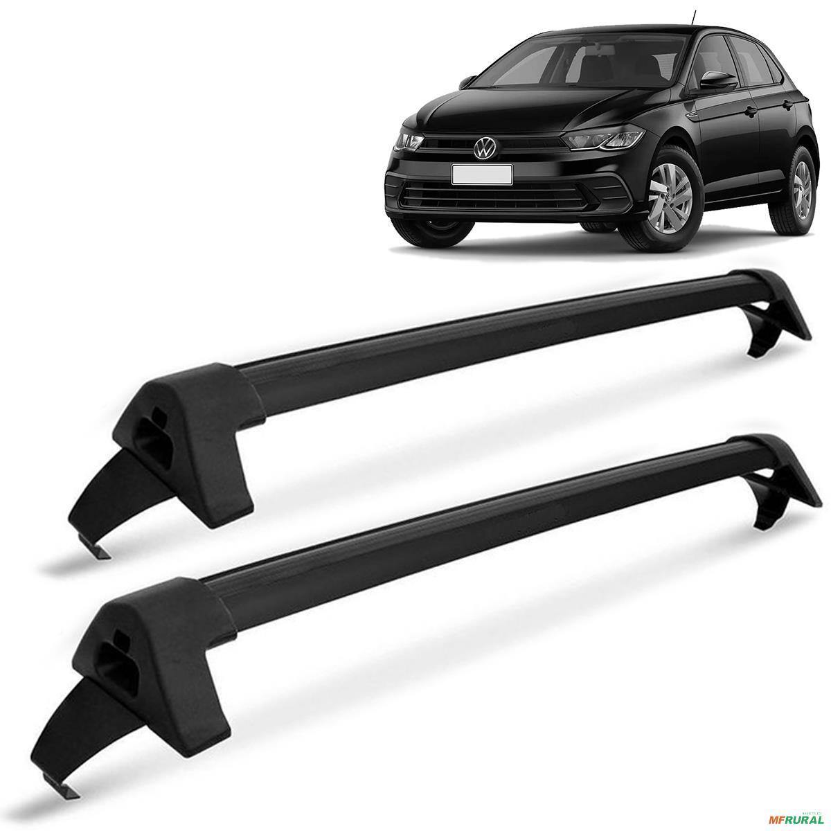 Rack de Teto Polo 2018 A 2023 Aluminio Preto Projecar em 595576