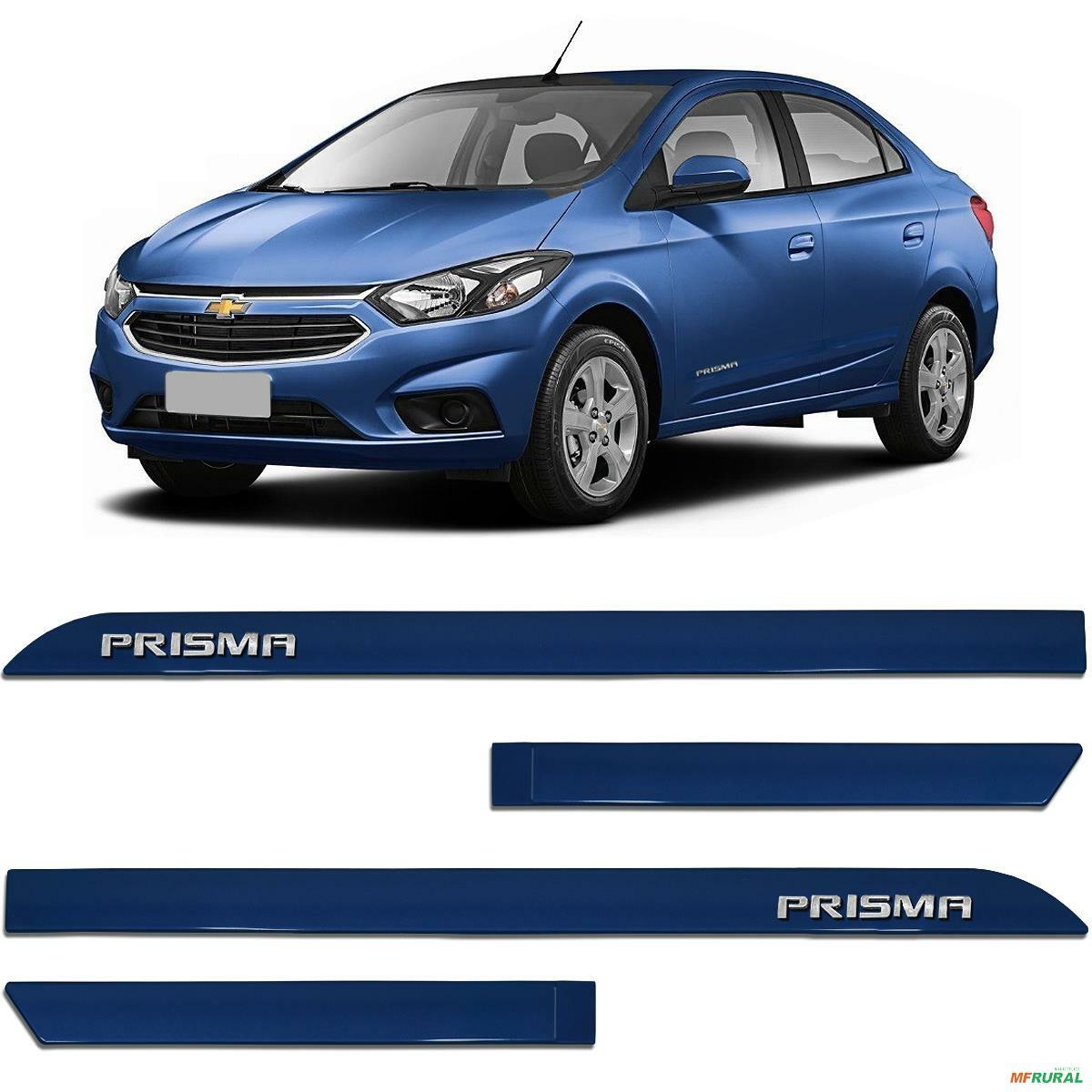 Friso Lateral Prisma 2013 A 2019 Azul Infinity Alto Relevo em 596204