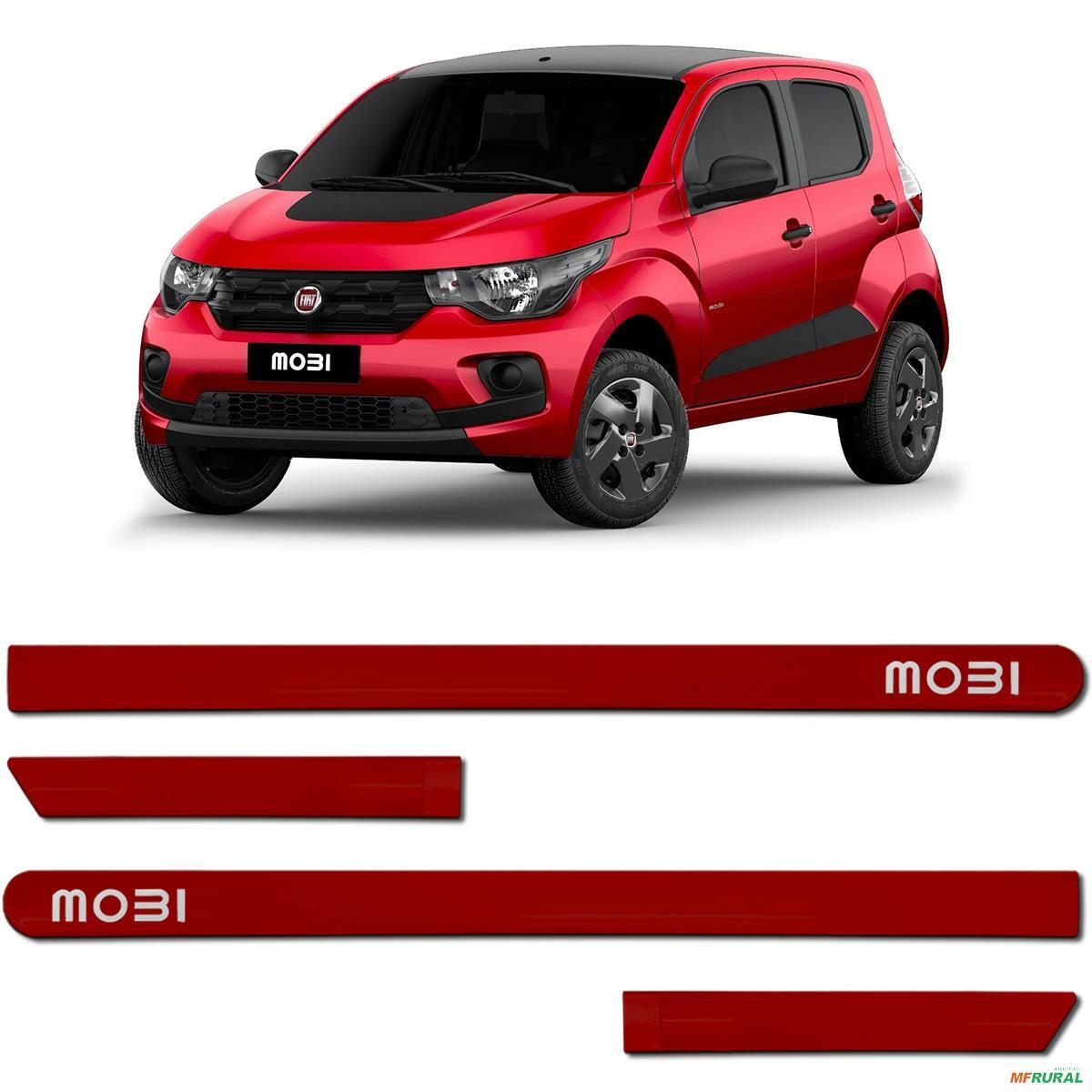 Friso Lateral Mobi 2017 A 2023 Vermelho Monte Carlo em Penápolis 596211