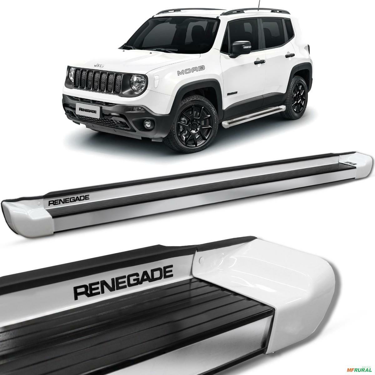 Estribo Lateral Jeep Renegade 2015 A 2023 Branco Ambiente 596721