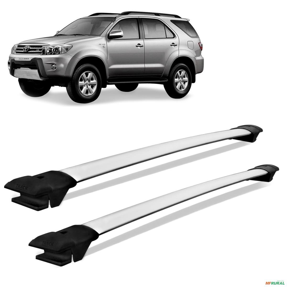 Rack Travessa de Teto Hilux Sw4 2005 A 2015 Alumínio Prata em 604482