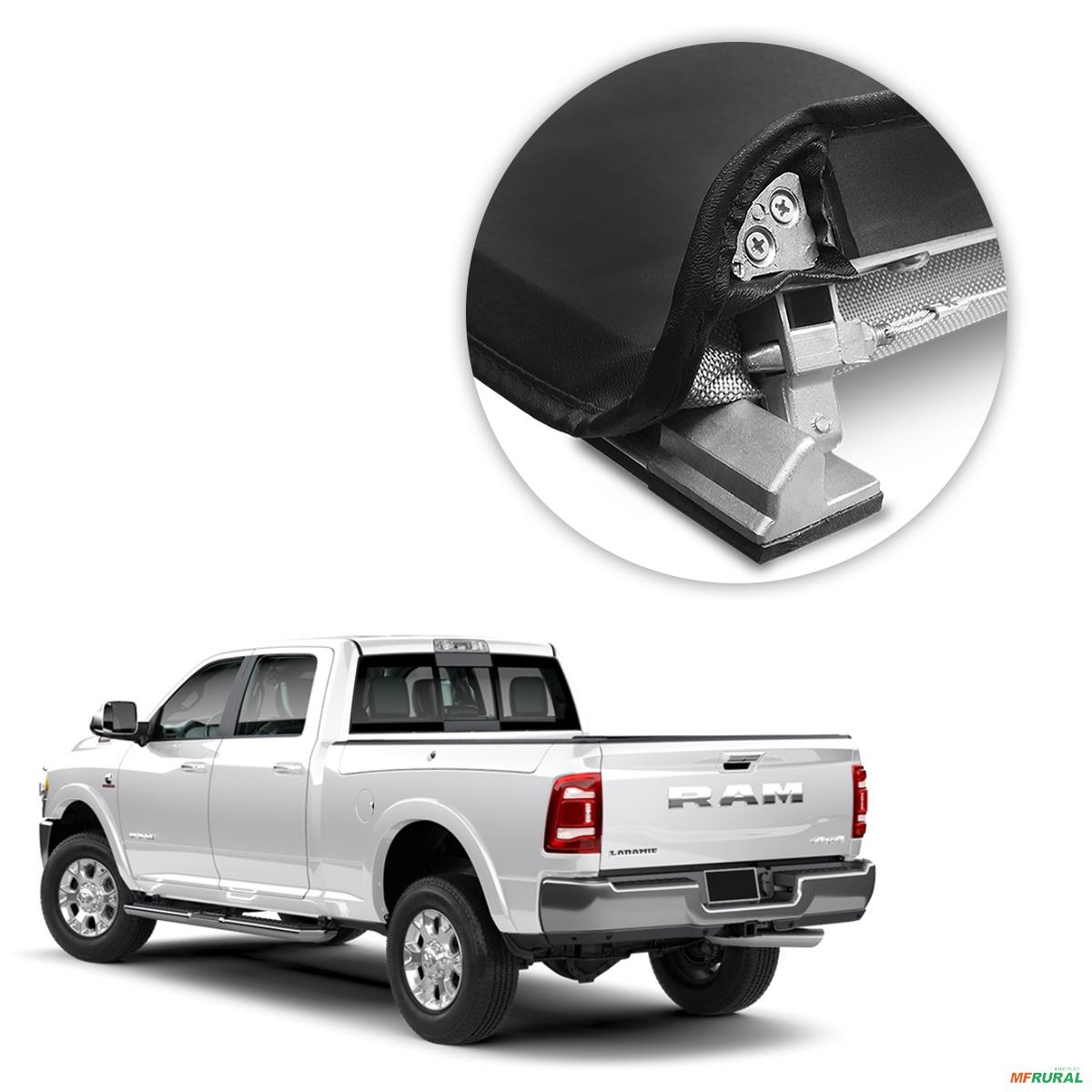 Capota Maritima Dodge Ram 2500 3500 2016 A 2023 Com Baú Trek 675296