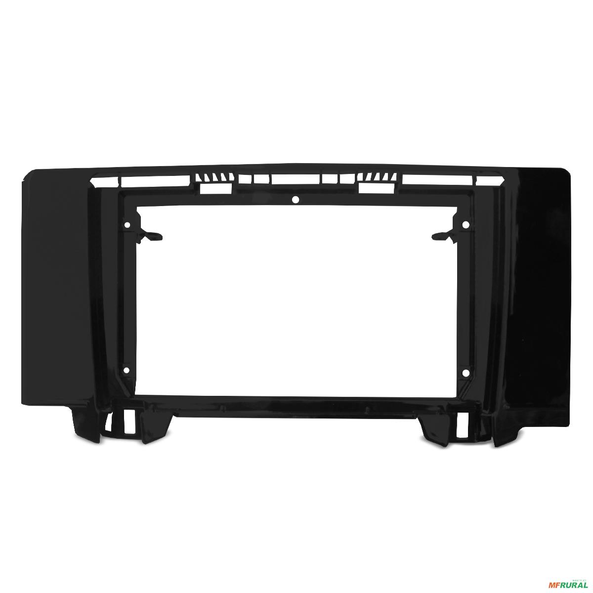 Moldura de Painel 9 Polegadas Citroen C3 2023 A 2025 Preto Fosco 735135